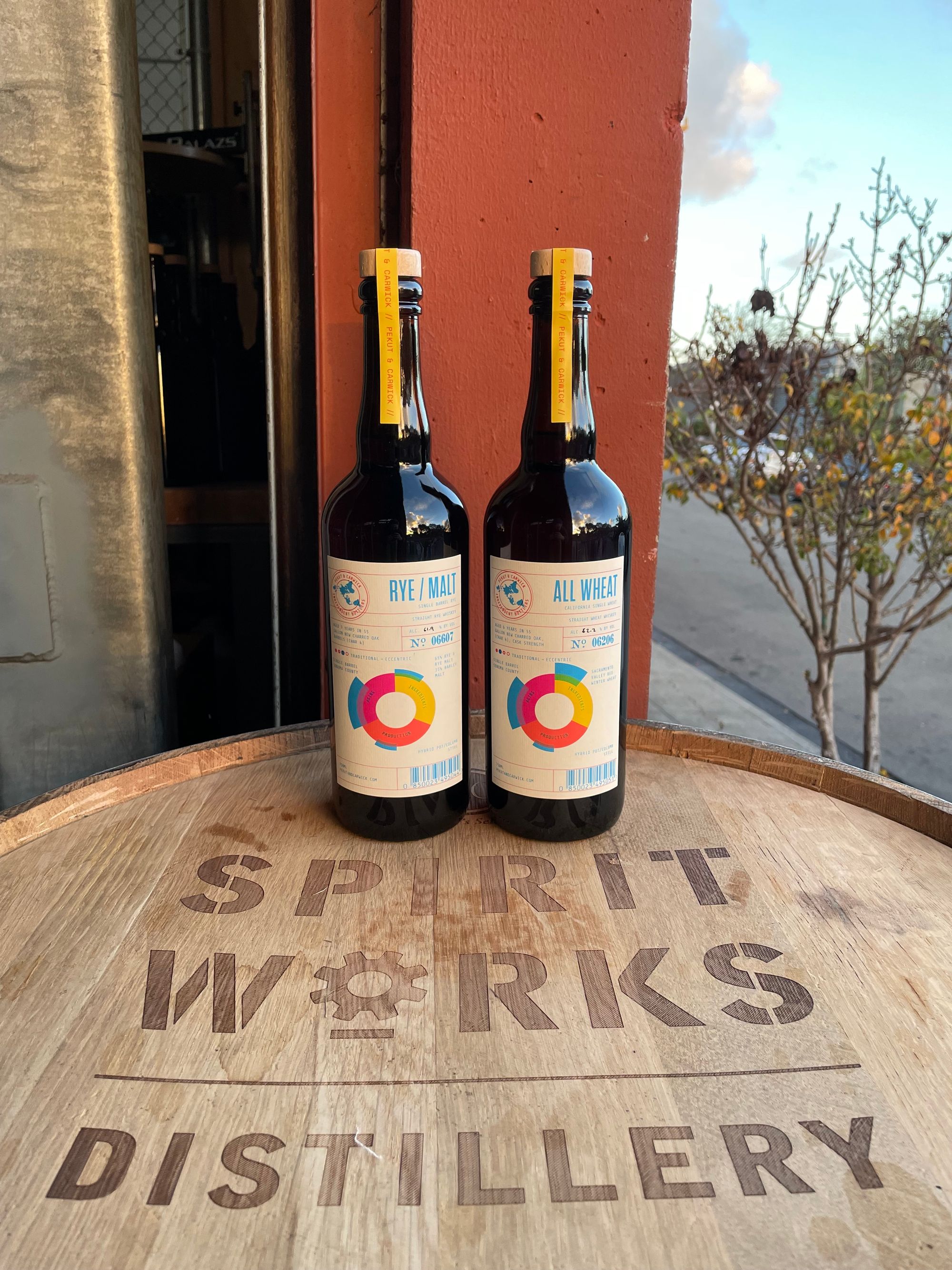 Spirit Works Wheat & Rye Whiskies Are Here!